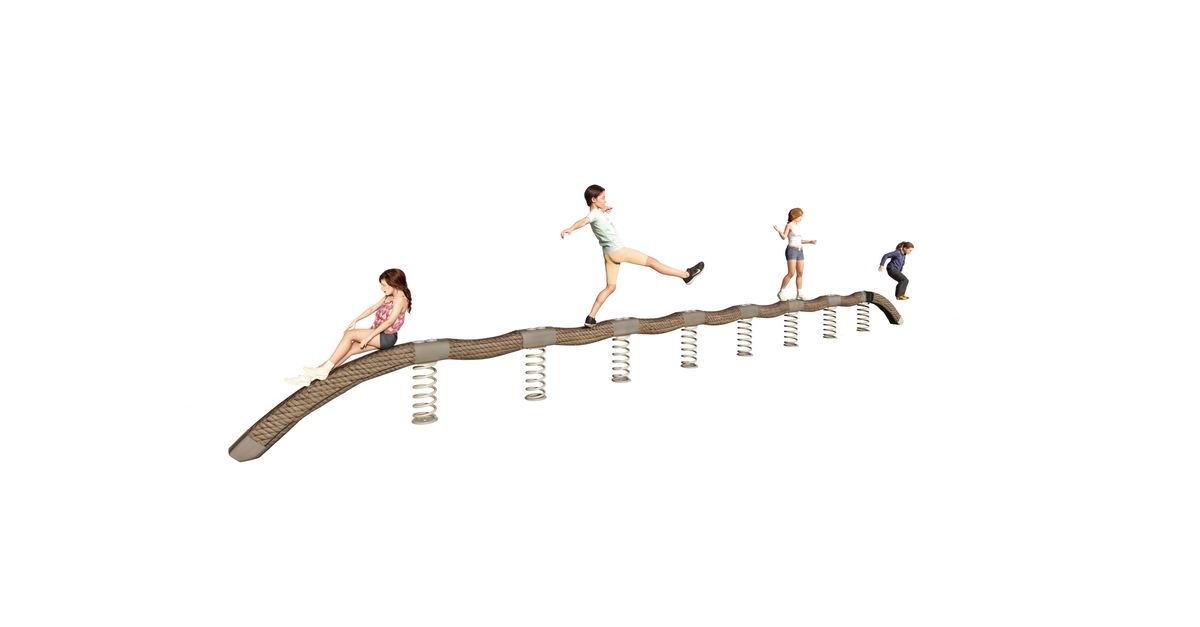 Spring-mounted Balancing Lines - Huck