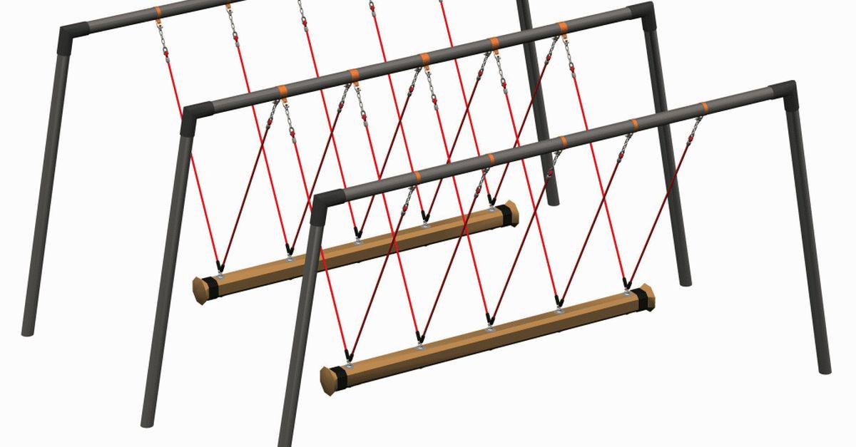 Hydra Swinger, 4-seater, double - Huck