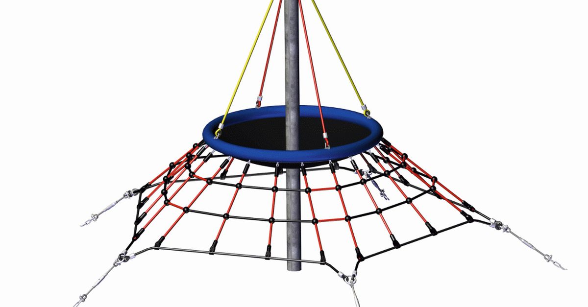 Rope Net Pyramid DINO Mini - Huck